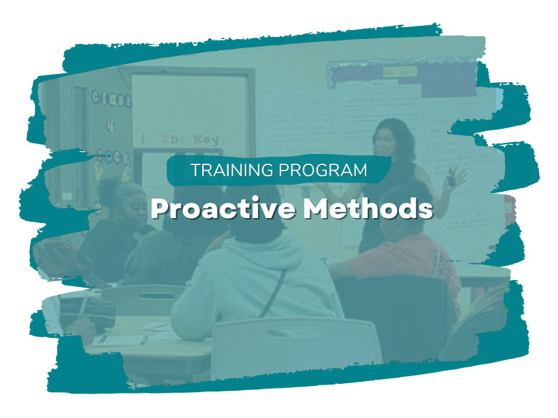 Proactive Methods | Training to Promote Prosocial Behaviors